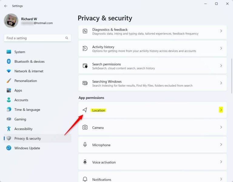 How to Enable or Disable Location Services in Windows 11 | Geek Rewind
