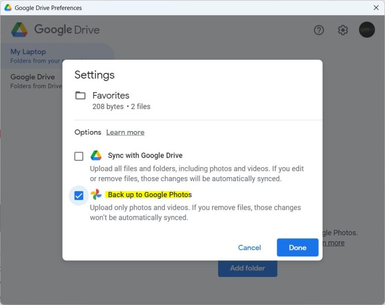 Sync Files & Photos to Google Drive in Windows 11 - Geek Rewind