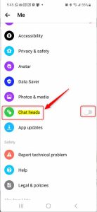 How to Enable or Disable Chat Heads in Messenger - Geek Rewind