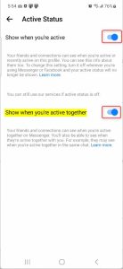 How to Manage Active Status in Messenger App - Geek Rewind