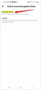 How to Manage Messenger Security Alerts on Mobile - Geek Rewind