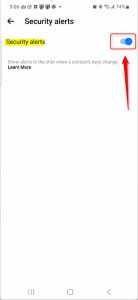 How to Manage Messenger Security Alerts on Mobile - Geek Rewind