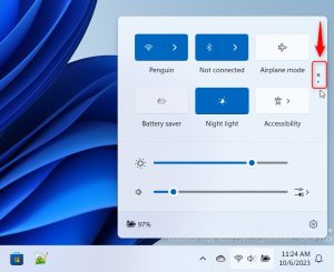 How to Access Hidden Quick Actions in Windows 11 - Geek Rewind
