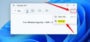 How to Enable System Audio in Snipping Tool on Windows 11 - Geek Rewind