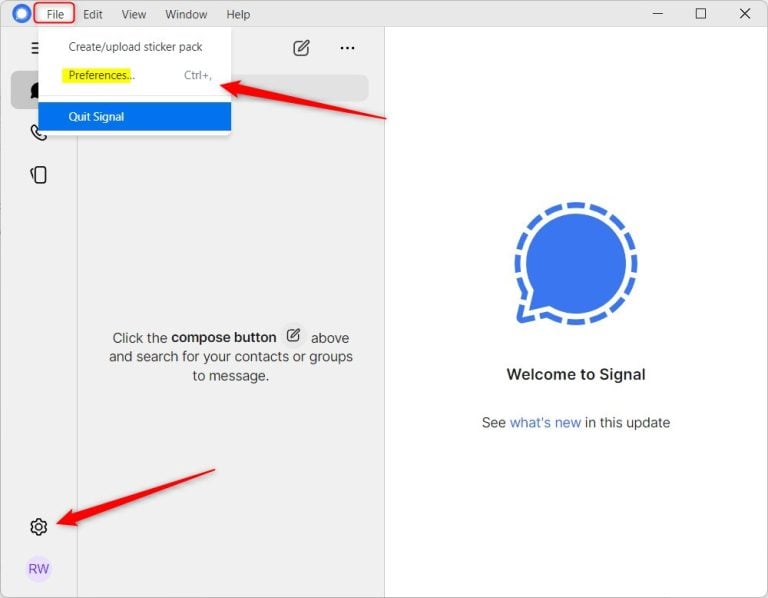How To Enable Disappearing Messages In Signal On Windows 11 Geek Rewind