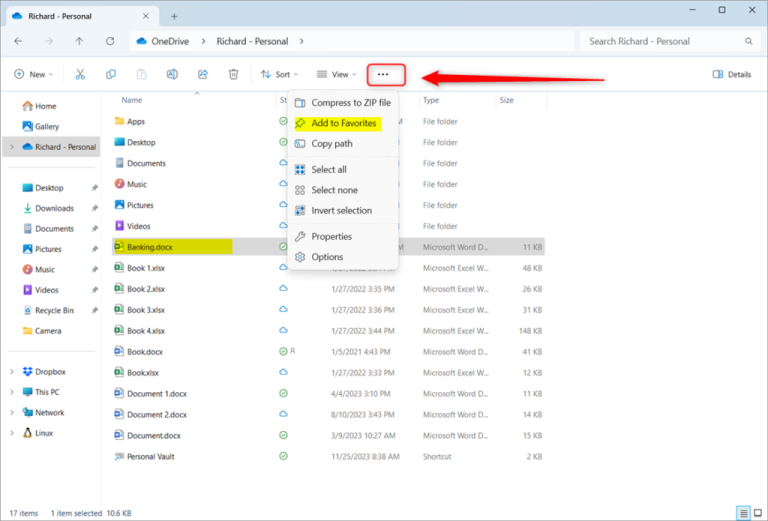 How to Manage Favorites in Windows 11 File Explorer - Geek Rewind