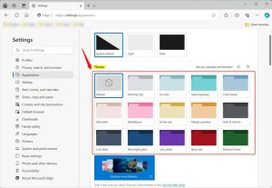 How to Change Browser Theme in Microsoft Edge - Geek Rewind