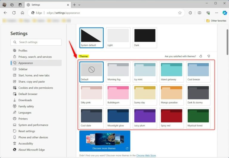 How to Change Browser Theme in Microsoft Edge - Geek Rewind
