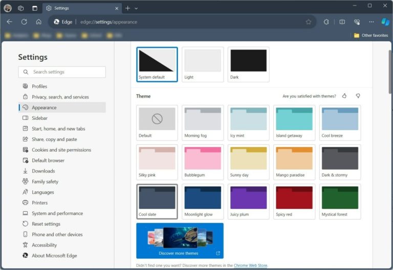How to Change Browser Theme in Microsoft Edge - Geek Rewind