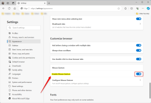 How to Enable Mouse Gestures in Microsoft Edge - Geek Rewind