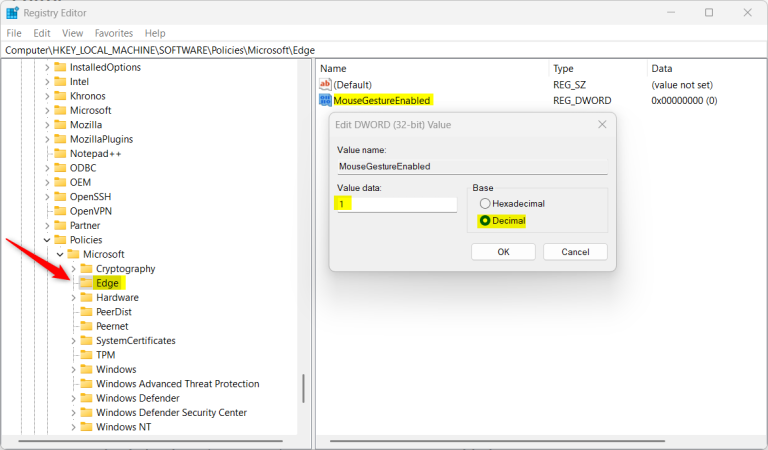 How to Enable Mouse Gestures in Microsoft Edge | Geek Rewind