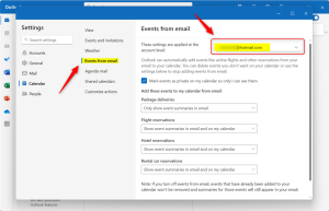 How to Automatically Sync Events from Email to Outlook Calendar | Geek ...