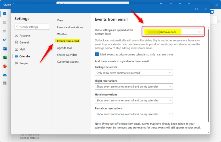How to Automatically Sync Events from Email to Outlook Calendar | Geek ...