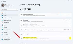 Change Power Button Behavior in Windows 11 - Geek Rewind
