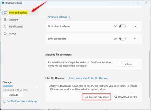 How to Free Up Disk Space with OneDrive in Windows 11 | Geek Rewind