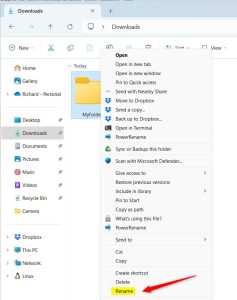 How to Rename Folders in Windows 11 - Geek Rewind