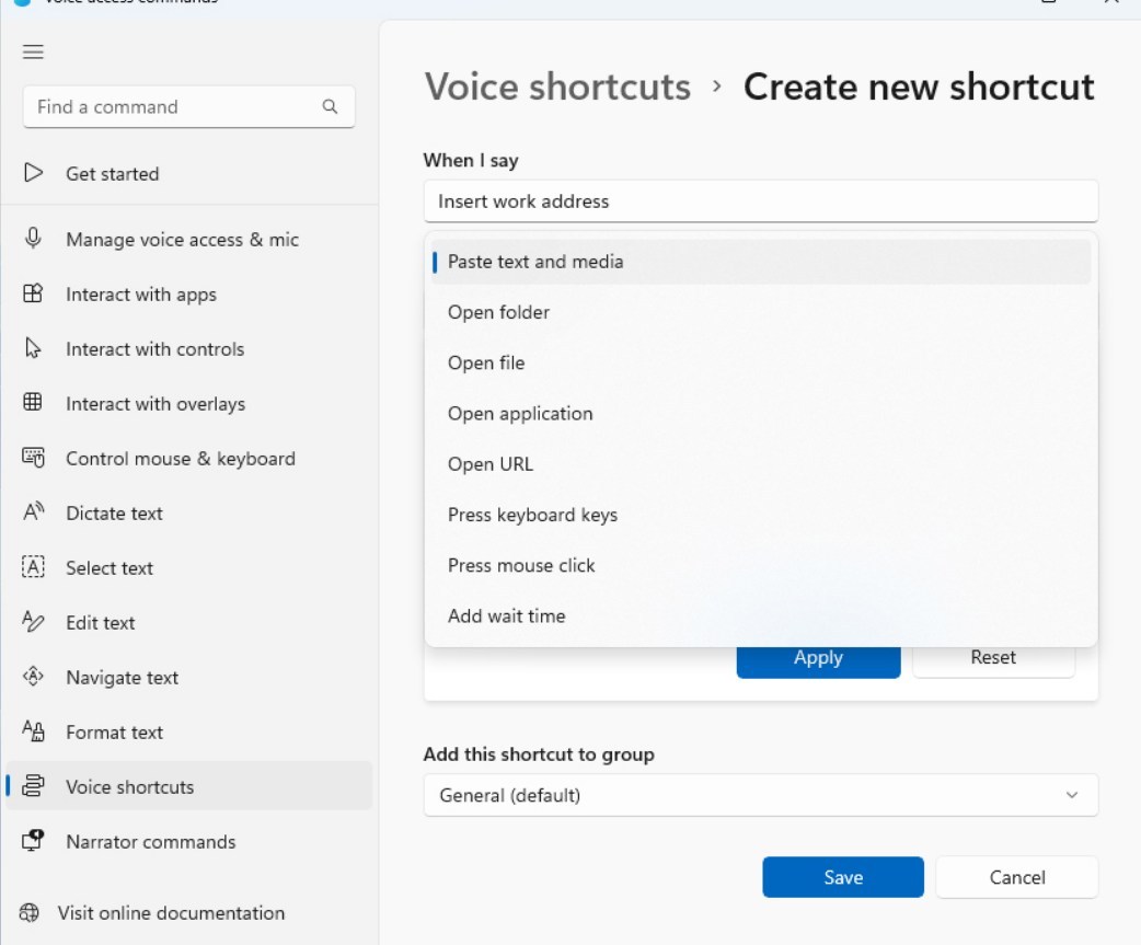 Create Custom Voice Shortcuts in Windows 11 - Geek Rewind