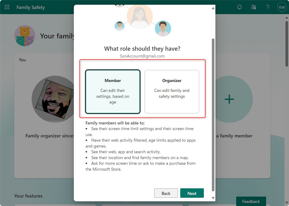 How to Add a Family Member in Microsoft Family Safety - Geek Rewind