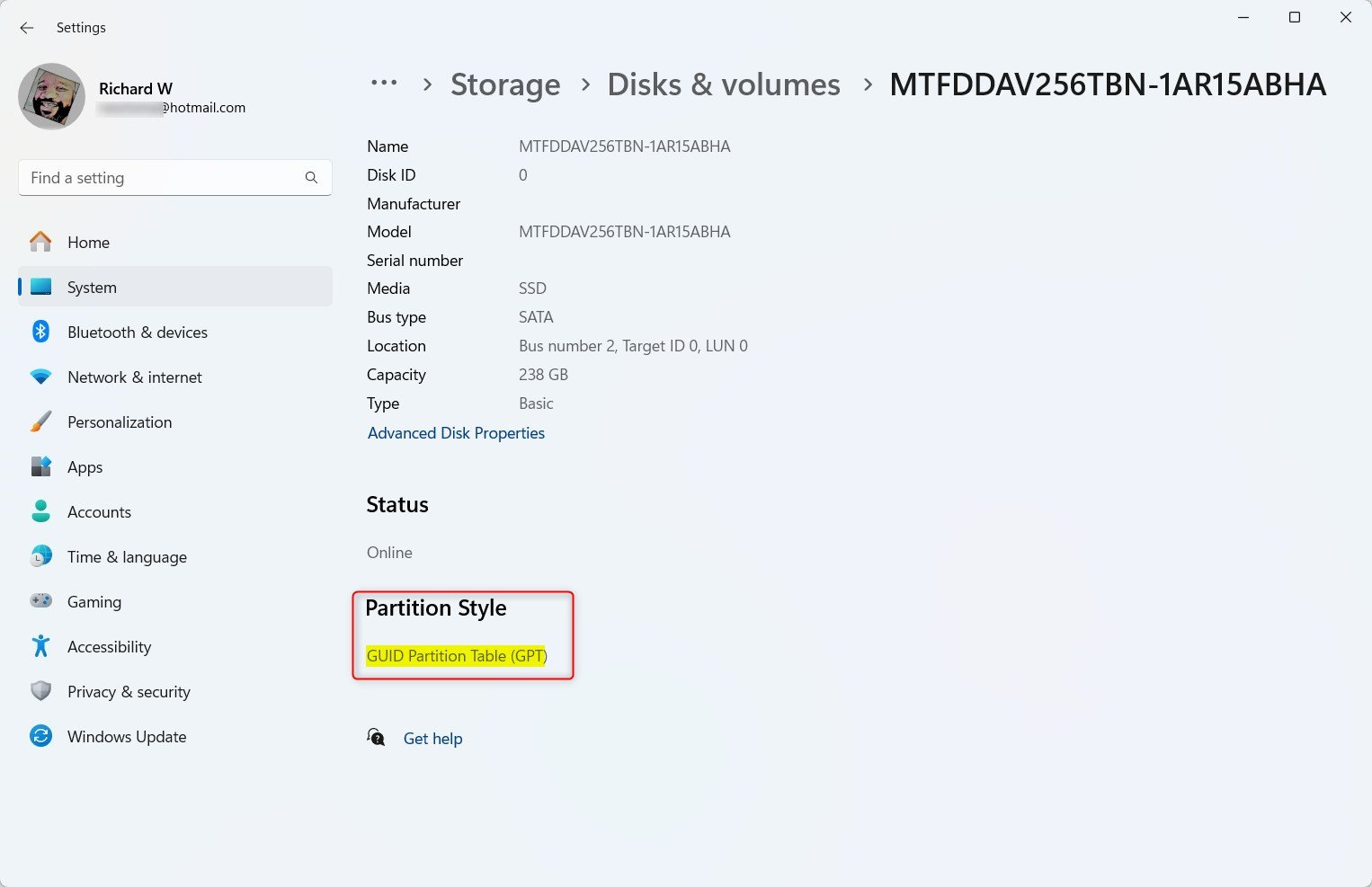 How to Check Disk Drive Partition Style in Windows 11 - Geek Rewind