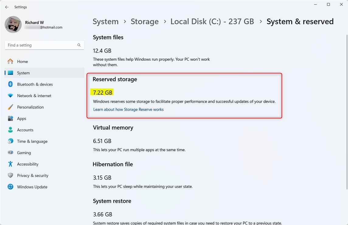 How to Check Reserved Storage in Windows 11 - Geek Rewind