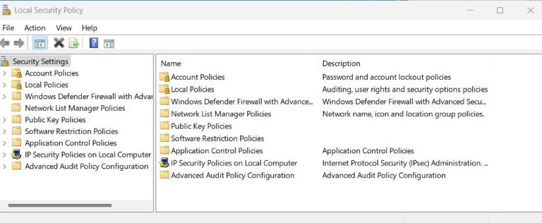 Reset Local Security Policy in Windows 11 Easily - Geek Rewind