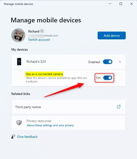 You can use your mobile device’s camera as a webcam on your PC with Windows 11 - Geek Rewind