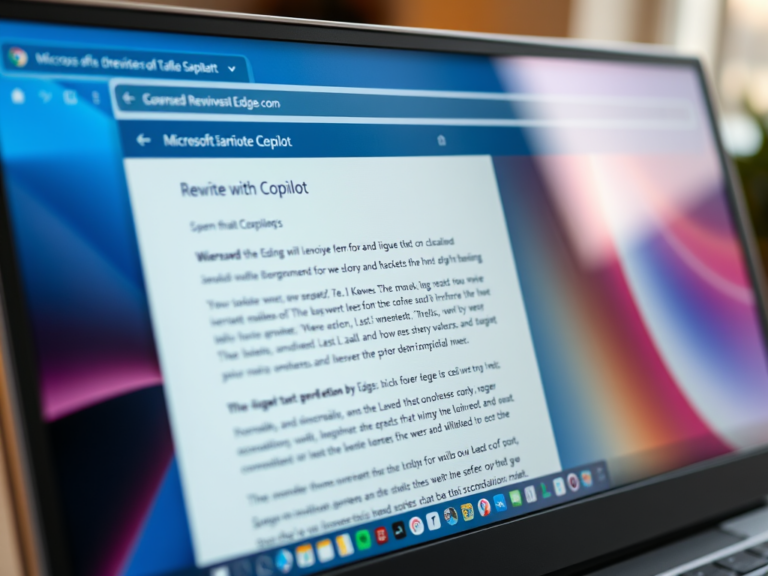 How to Enable Rewrite with Copilot in Microsoft Edge | Geek Rewind