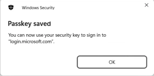 How to Set Up a Microsoft Passkey with a Security Key - Geek Rewind