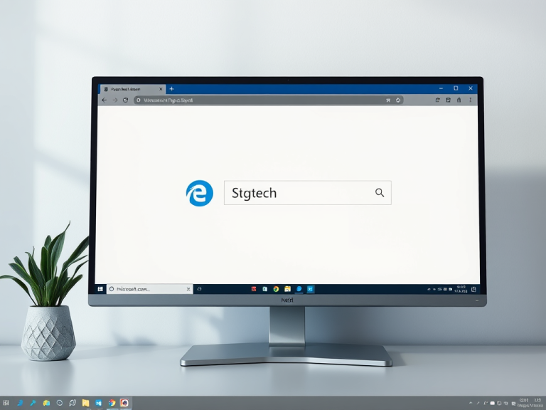 How to Manage Microsoft Edge Desktop Search Bar in Windows 11 | Geek Rewind