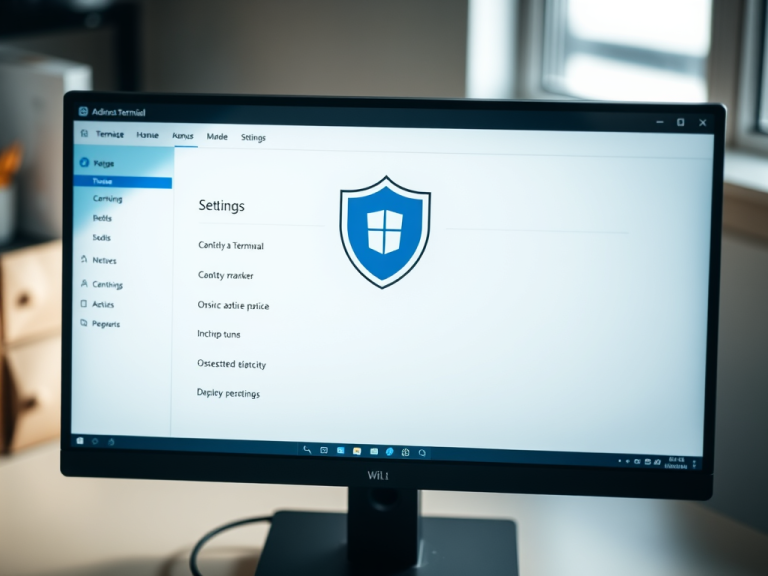 Enable Shield Icon in Windows Terminal Admin Mode | Geek Rewind